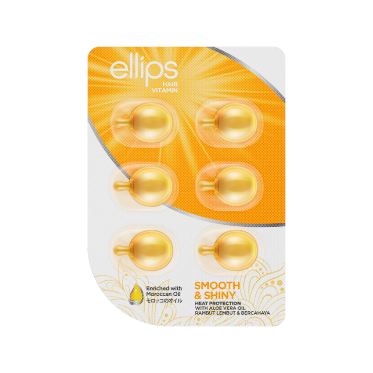 Ellips Hair Vitamin Smooth & Silky Pro Keratin complex jar of 50 - Bali ...